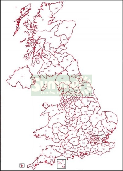 UK Postcode Areas